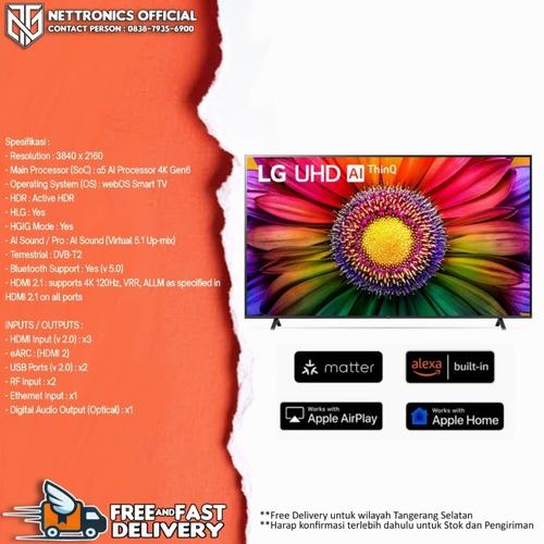 Jual LG SMART TV 55UR8050 - SMART TV 55" 4K UHD MAGIC REMOTE ...