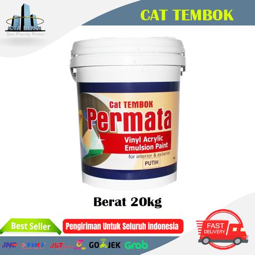 Jual CAT PERMATA / CAT TEMBOK INTERIOR & EKSTERIOR 20 KG - Kota ...
