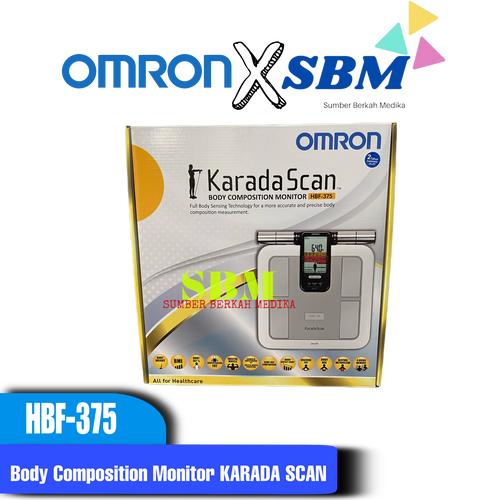 Jual OMRON TIMBANGAN karada scan hbf 375 BODY FAT MONITOR - HBF 375 ...