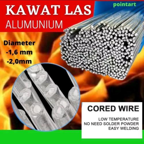 Jual Kawat las alumunium aluminium temperatur rendah - 2,0 mm - Kota ...