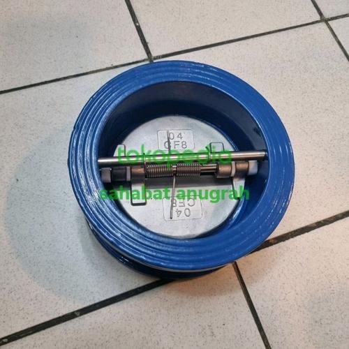 Jual Wafer check valve 2,5 inch // Double door PN 16 cast iron ...