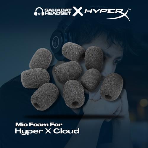Jual Busa Mic Headset Hyperx Cloud Foam Microphone Hyper X Cloud Hyper ...