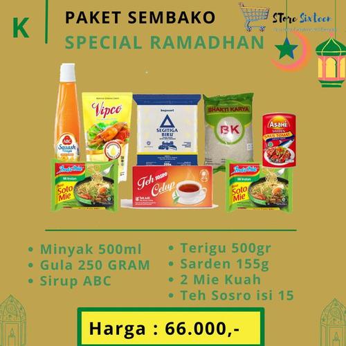 Jual PAKET SEMBAKO RAMADHAN K / PAKET SEMBAKO MURAH BY STORESIXTEEN ...