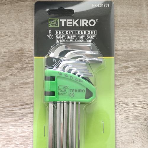 Jual Kunci L Tekiro Set Panjang 8 Pcs Inchi - Jakarta Barat ...