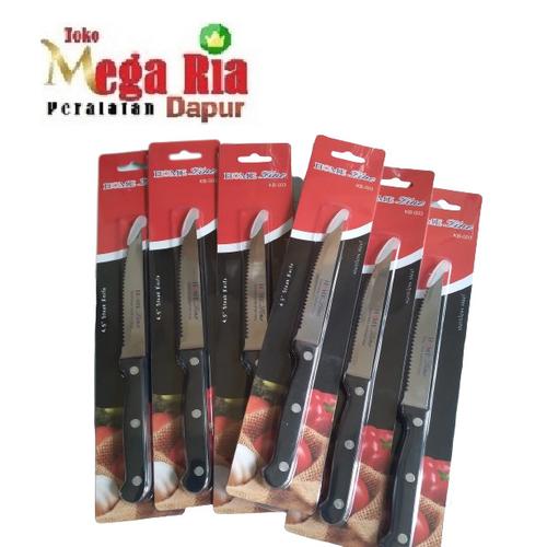 Jual Ginsu 6 Pieces Steak Knife Set/Dinner Knife/Pisau Steak dan Garpu ...