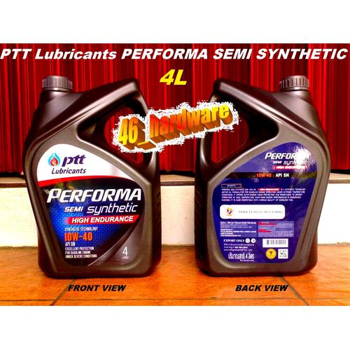Jual PTT PERFORMA HIGH ENDURANCE HE 10W-40 10W40 OLI GALON NON SHELL ...