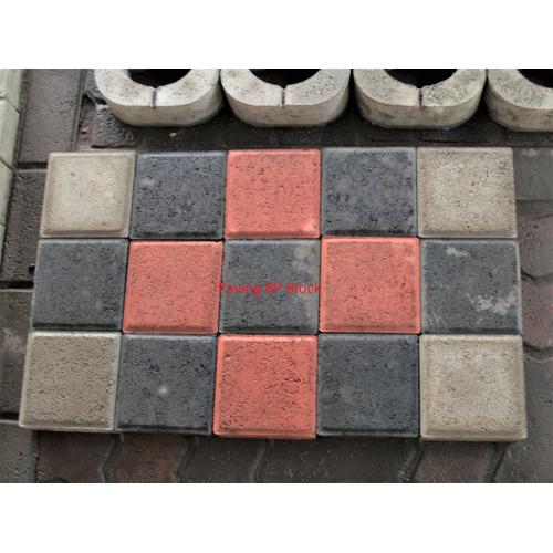 Jual Paving Block Conblock Konblok K300 - Kubus 21 - Abu-abu - Jakarta ...
