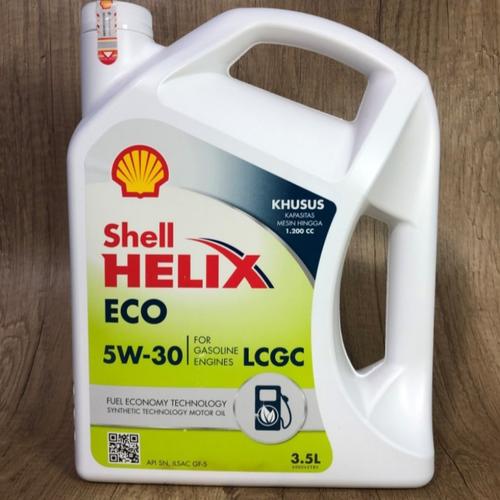 Jual Oli Shell Helix Eco 5W-30 (LCGC ,Api SN GF-5 )3.5L Original - Kota ...