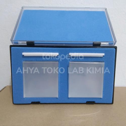 Jual Quartz Cuvette 40mm Volume 14ML. Kuvet Kuarsa UV-Vis Path Length ...