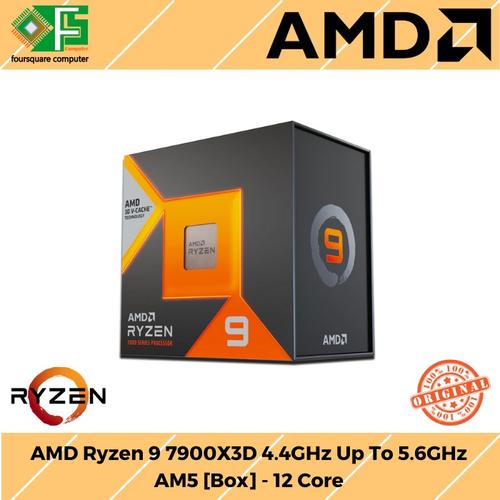 Jual Processor AMD Ryzen 9 7900X3D 4.4GHz Up To 5.6GHz AM5 Resmi - Kota ...