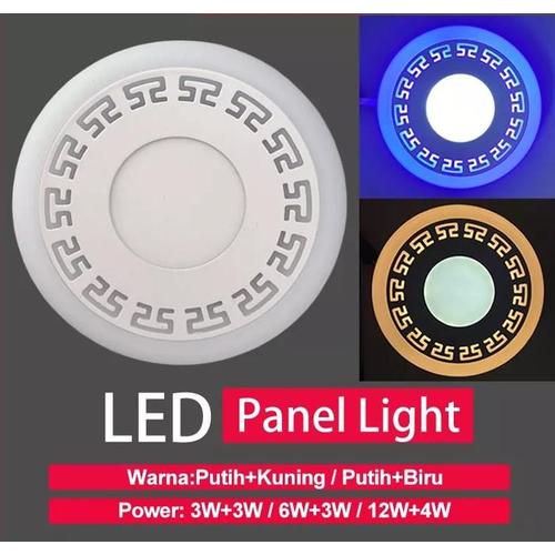 Jual Home Lighting LAMPU DOWNLIGHT LED 2 WARNA LED PANEL LIGHT LED ...