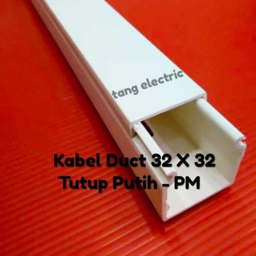 Jual kabel duct / cable duct 32x32 PM / PM / wirring duct kabel ...