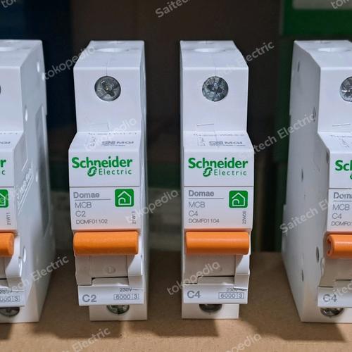 Jual MCB SCHNEIDER 2A 4A 6A 10A 16A 20A 25A 32A 40A 1Phase - 10A - Kota ...