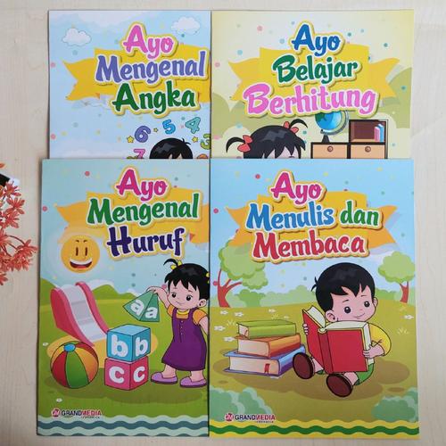 Jual Paket AYO BELAJAR Ayo menulis dan membaca Ayo mengenal huruf Ayo ...