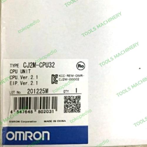 Jual OMRON PLC. CPU UNIT. CJ2M-CPU32. ORIGINAL NEW. - Jakarta Utara - TOOLS MACHINERY | Tokopedia