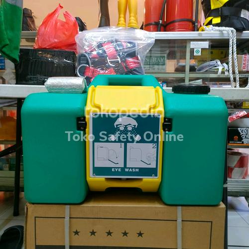 Jual Emergency Eyewash Portable 9 Galon / Eye Wash Pencuci Mata ...