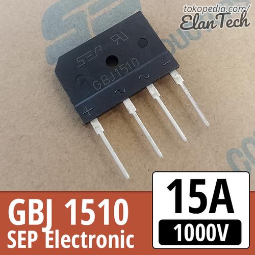 Jual Diode Bridge GBJ1510 15A 1000V SEP GBJ 1510 Dioda Sisir Elantech ...