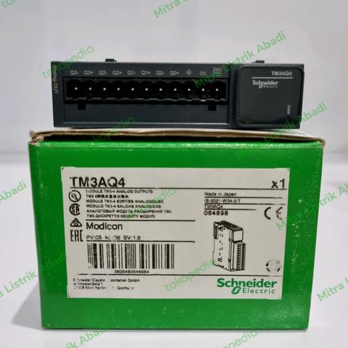 Jual Schneider Modicon TM3AQ4 Module TM3-4 Analog Outputs - Jakarta Pusat - Mitra Listrik Abadi ...
