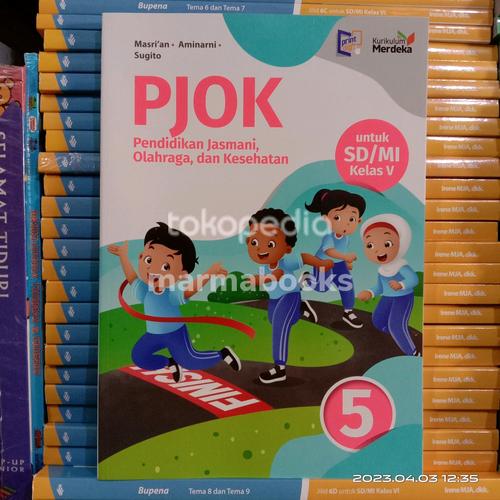 Jual Buku PJOK Kelas 5 SD Kurikulum Merdeka Erlangga / Penjas Orkes - Jakarta Pusat - marmabooks ...