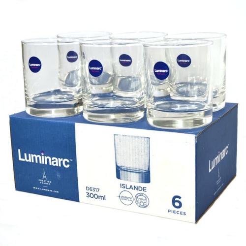 Jual Luminarc Islande Tumbler 30 cl 300 ml Short Glass (MOQ 12 pcs ...