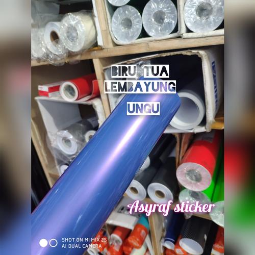 Jual SKOTLET STIKER MOTOR WARNA BIRU TUA LEMBAYUNG UNGU STICKER WARNA ...