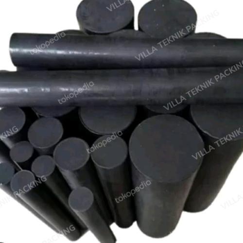 Jual Carbon Teflon Rod 10mm x 100cm / Karbon Teflon Hitam Batangan ...