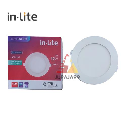 Jual LED PANEL Bulat INPS628R 12W 12Watt InLite In-Lite (Putih-Kuning ...