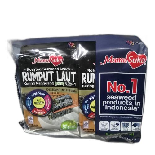 Jual rumput laut MAMASUKA nori original 9 gram - Kab. Sidoarjo - BSM ...