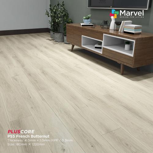 Jual [PROMO] Lantai SPC Flooring Motif Kayu 5mm MARVEL PLUSCORE - m2 ...