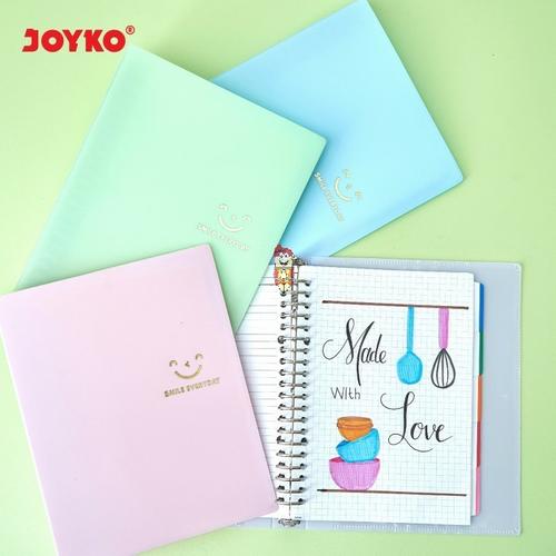 Jual Buku Binder Note Map A5 Pastel Joyko - Merah Muda - Jakarta Barat ...