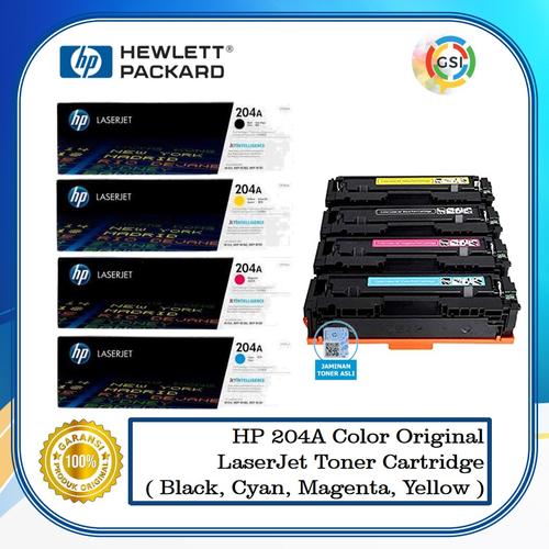 Jual TONER HP 204 BLACK COLOR LASERJET ORIGINAL - Hitam - Jakarta Pusat ...
