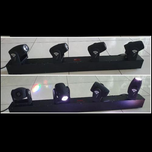 Jual Beam RGBW 4 Head / LED Mini Moving Beam Bar - Kota Bandung ...