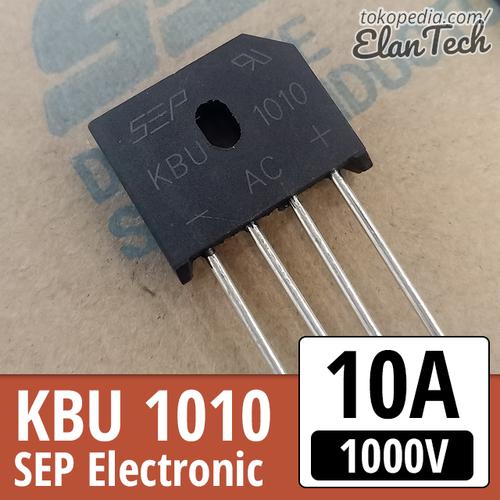 Jual Diode Bridge KBU1010 10A 1000V SEP KBU 1010 Dioda Sisir Elantech ...