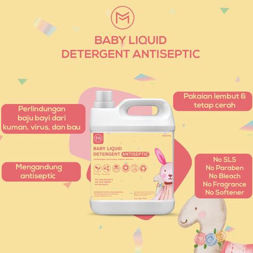 Promo Deterjen Bayi Antiseptic Baby Liquid Detergent Antiseptik Maskit ...