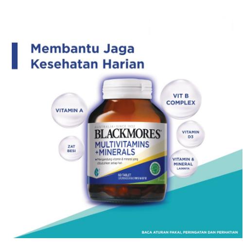 Jual Blackmores Black Mores Multivitamins + Minerals Kalbe isi 30 tablet - 60 tablet - Jakarta ...