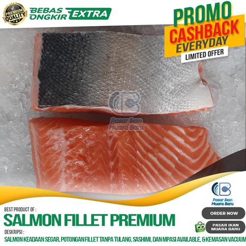 Jual Salmon Fillet FRESH 250gr | ikan salmon boneless segar - Jakarta ...