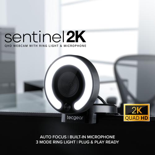 Jual Webcam 2K Auto Focus QHD Built RingLight Microfone Gambar Suara ...