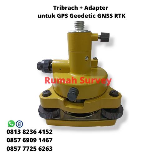 Jual Tribrach & Adapter for GPS Geodetic GNSS RTK Tribrach Carrier ...