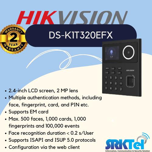 Promo HIKV Face Access terminal DS-K1T320EFX Access Control - EM card ...
