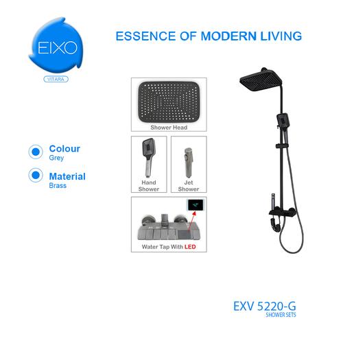 Promo EIXO VITARA Shower Column Set EXV 5220 Panas Dingin LED Display Cicil 0% 3x - Kab ...