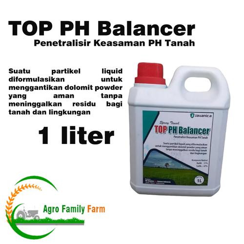 Jual Top PH Balancer Penetralisir Keasaman PH Tanah 1 Liter - Kab ...