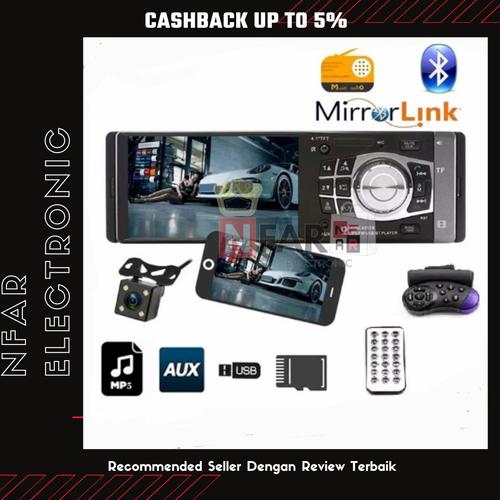 Jual Tape Audio Mobil Bluetooth MP5 Single Din With LCD Monitor Parkir ...