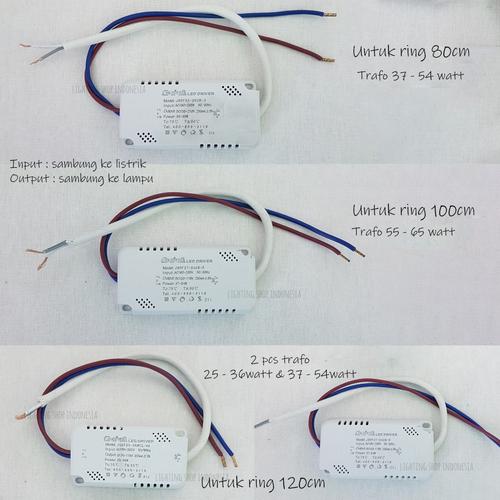Jual Led strip warm white dan trafo led sparepart untuk lampu gantung ...