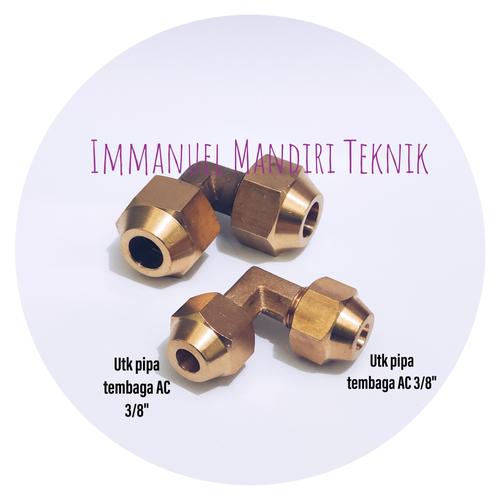 Jual Double nepel AC 3/8 elbow / Double nipple AC 3/8 elbow - set - Jakarta Barat - Immanuel ...