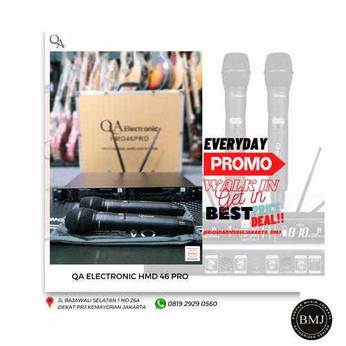 Promo MIC WIRELESS QA ELECTRONIC HMD 46 PRO/ HMD 46PRO BY RDW ...