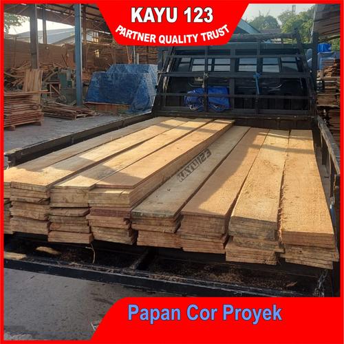 Jual KAYU PAPAN COR PROYEK/PAPAN COR MURAH KAYU RANDU/KAPUK - Jakarta ...