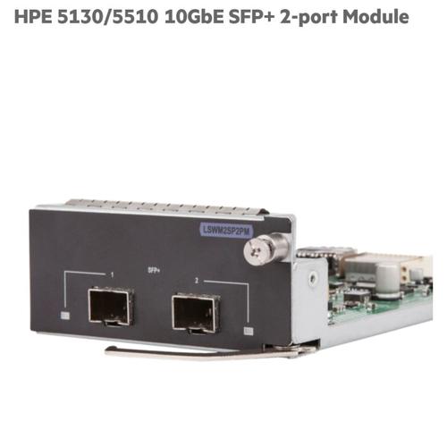 Jual ARUBA HPE SFP+ 10G 2P Module FlexNetwork 5130/5510 HI LSWM2SP2PM ...
