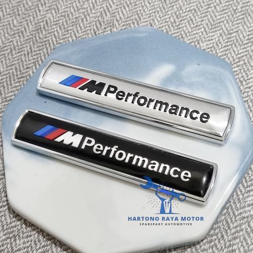 Jual Emblem Sticker Alumunium BMW MotorSport M3M Performance Plate BMW ...