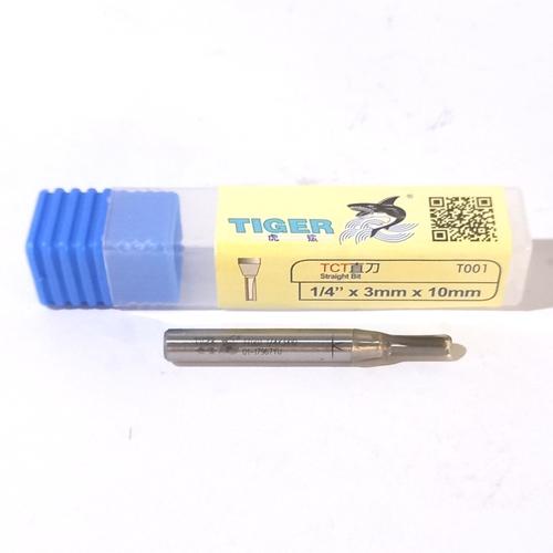 Jual Mata Profil/Router Lurus 3 mm Full TCT/Straight Bit Tiger ...