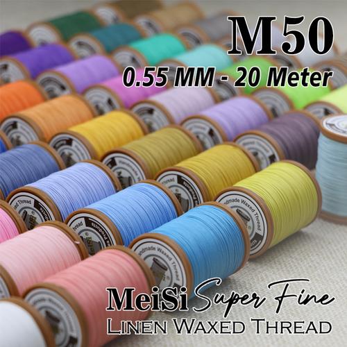 Jual Link 1 - MINI MeiSi M50 - 0,55mm | Waxed Linen Thread | Leather ...